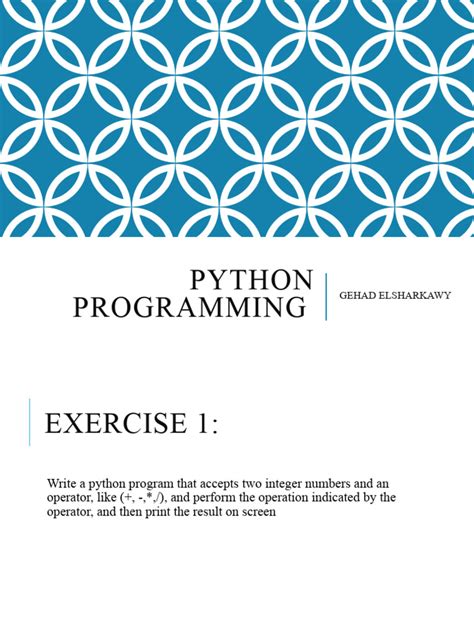Section1 Programming 2 Python Pdf Summation Computer Programming