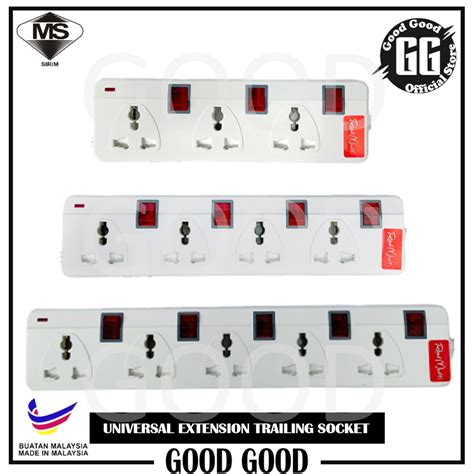 [sirim] Real Multi 2mtr 3 4 5 Way Way International Multi Universal