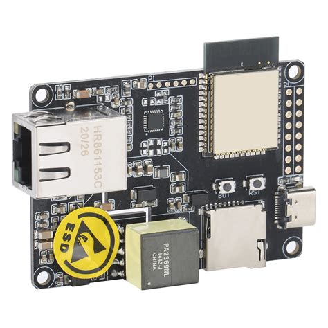 Hardware Del Adaptador Ethernet Con Chip La A Tinternetpoe Esp32 Lan8720a Chip Adaptador