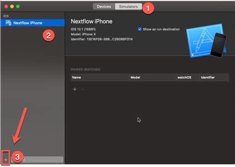 วิธีสร้างและจัดการ Ios Simulator ด้วย Xcode Nextflow
