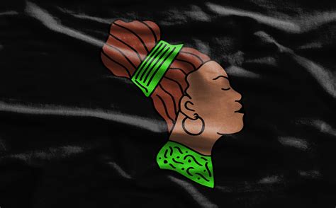 Hand Drawn African Woman Vector Graphic By Idrdesign · Creative Fabrica