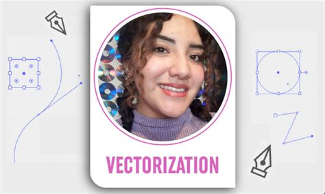 redraw vector tracing vectorize logo image to vector by