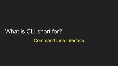 Getting Started With Salesforce Dx Cli Ppt