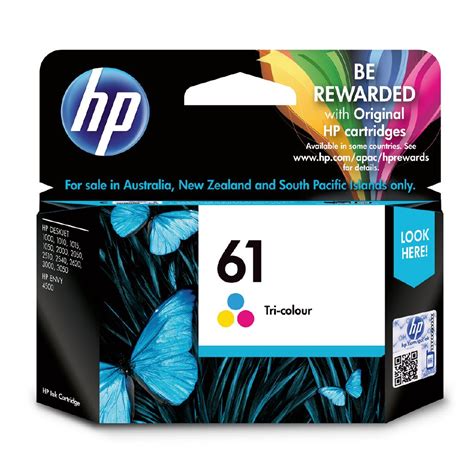 HP Ink 61 Colour 150 Pages Multi Coloured The Warehouse