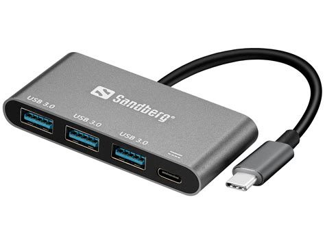Sandberg Usb C To Xusb Hub Pd Sandberg A S