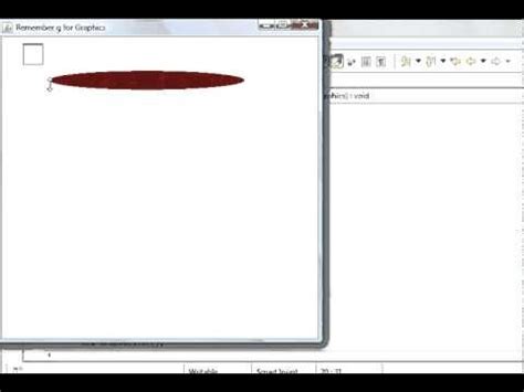 Java Tips Java Fill Oval And Draw Oval Lession Java Oval Filling