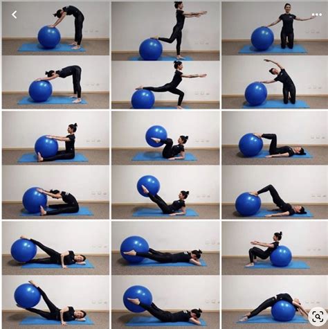 Pin By Marie Lindhe On Stretch Yoga Ball Exercises Excercise Ball