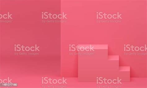 핑크 3d 계단 연단 위쪽 레벨 건설 상 경기장 승리 축 하 현실적인 벡터 0명에 대한 스톡 벡터 아트 및 기타 이미지 0명