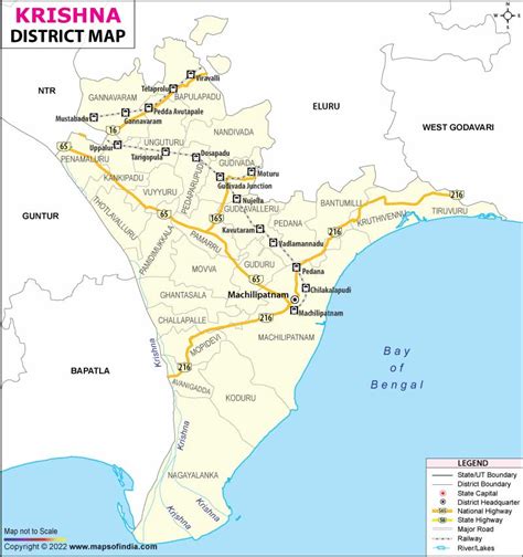 Krishna Map Krishna District Map Pdf Pdf Electromagnetism Power