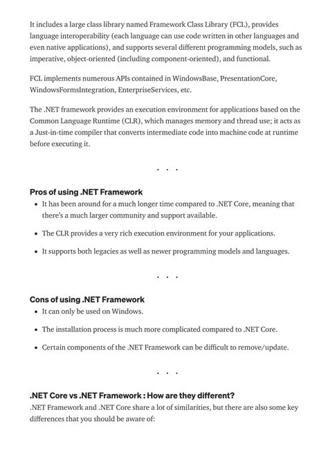 Ppt A Comprehensive Guide To Net Core Vs Net Framework Powerpoint Presentation Id11259911