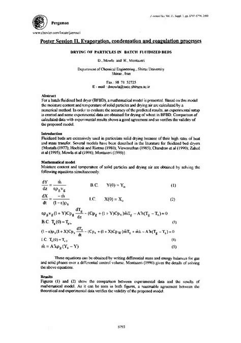 Pdf Drying Of Particles In Batch Fluidized Beds Dokumen Tips