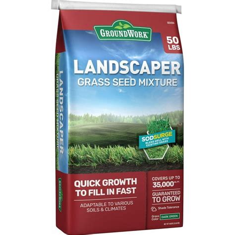 Groundwork 50 Lb Landscapers Mix Grass Seed North