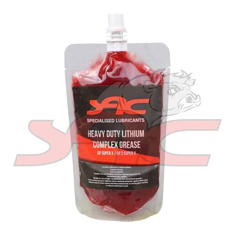 Grease Lithium Complex Sp Nlgi 250g Sac Commercial Parts