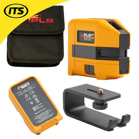 Pacific Pls 5r 5 Point Red Laser Level With Pouch Uk