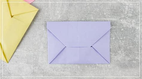 DIY Origami Briefumschlag falten Briefumschläge selber machen