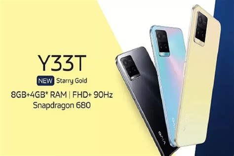 Vivo Y33T Ponsel Canggih Dengan Desain Elegan Dan Performa Tinggi
