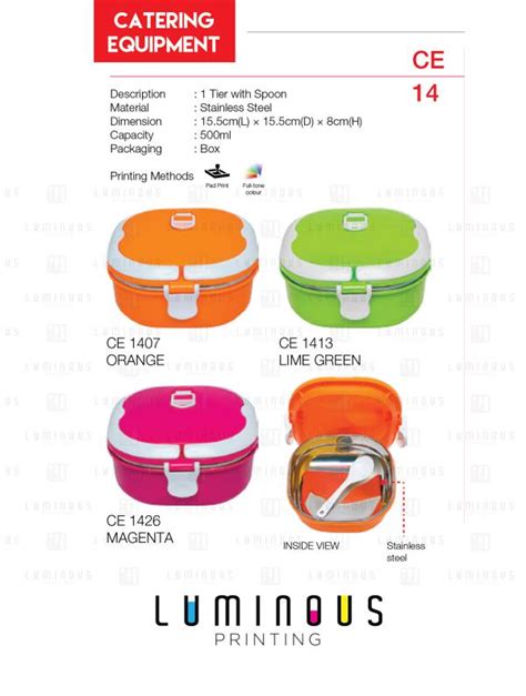 Catering Box Container Setdisposable Food Container