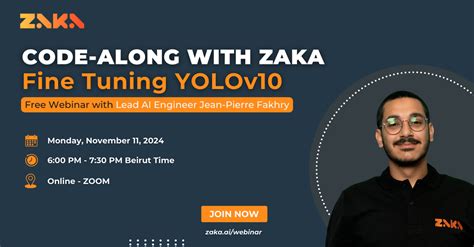 code along with zaka fine tuning yolov10 zaka ai