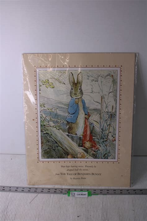 Bunny Poster Nib Bodnarus Auctioneering