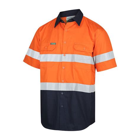 Workit Hi Vis Lightweight Short Sleeve Taped Shirt Safetyhq