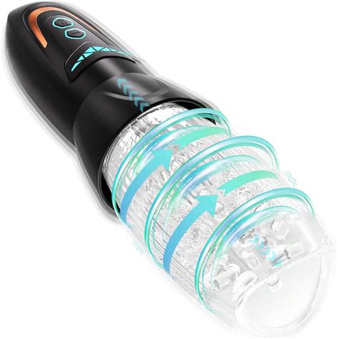 Masturbador Masculino Automático Juguete Sexual Con 10 Vibraciones 8