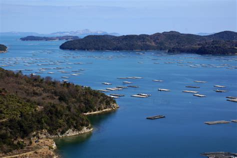 ランドスケープ遺産 かき筏の浮かぶ虫明湾の景観 岡山県瀬戸内市