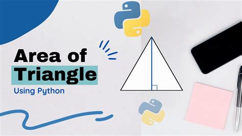 2 Area Of Triangle Using Python Full Python Code Python Basics
