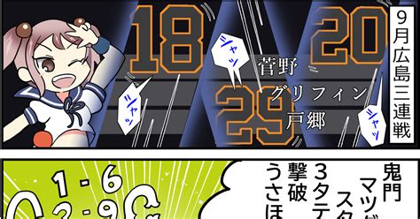 艦これ ぽい漣はオレンジうさぎ応援し隊⑮ 村江イスケキのマンガ 漫画 艦これベースボール 漣艦隊これくしょん Pixiv