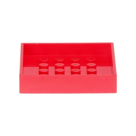 LEGO Parts Container Box 4452 Red DECOTOYS