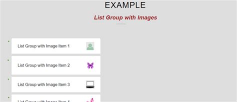 Bootstrap List Groups Online Tutorials Library List Tutoraspire