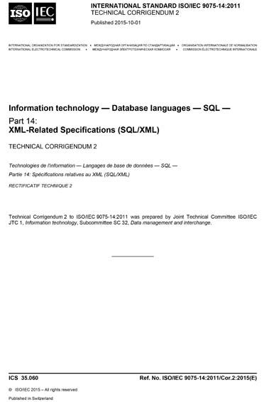 ISO IEC Cor Corrigendum
