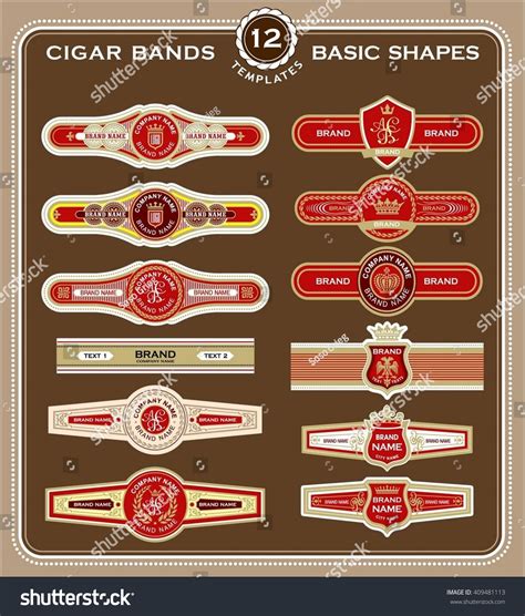 Cigar Label Template Kaesg Blog
