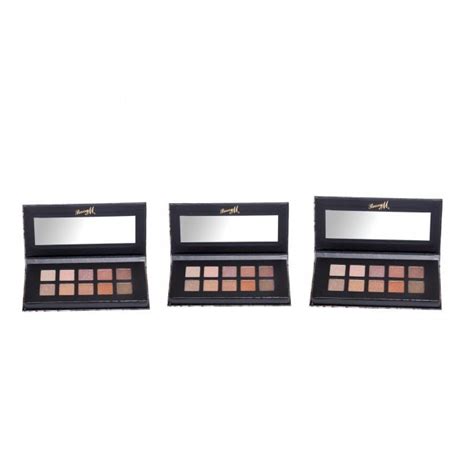 3 X Barry M Eyeshadow Palette Deluxe Metals