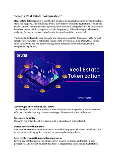 Ppt Real Estate Tokenization Powerpoint Presentation Free Download
