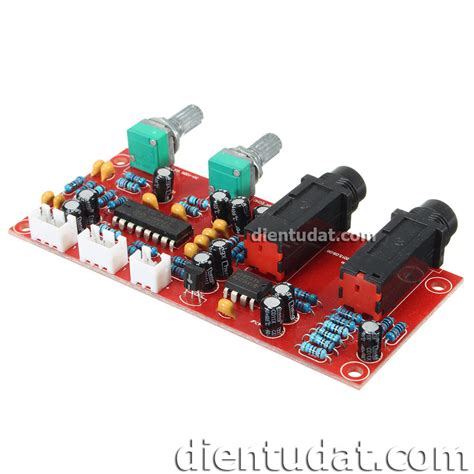 Mạch Karaoke Pt2399 Nguồn 12vdc Điện Tử Dat
