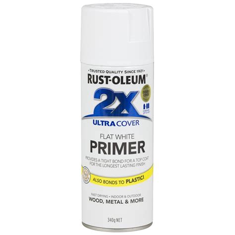 Rust Oleum Ultra Cover Primer 2x White 340g Bunnings Warehouse