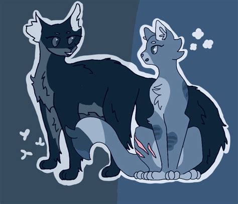 Yellowfang And Cinderpelt Warrior Cats