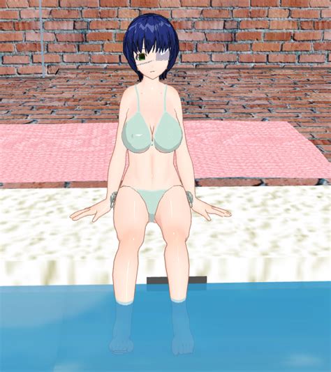 Ryomou Shimei Bikini By Quamp On Deviantart