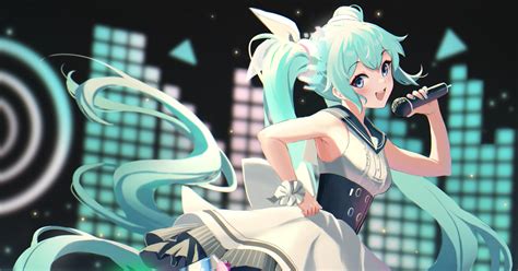 Hatsune Miku Blue Archive Bluearchive ミク Pixiv
