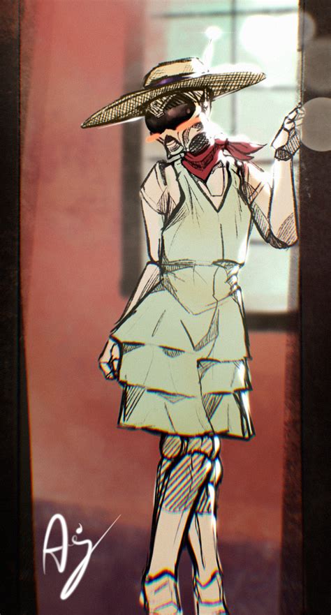 Rule 34 1girls Applesauce Jack Bandana Bandana On Neck Blush Clothed