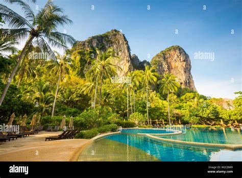 Swimming Pool Rayavadee Resort Railay Peninsula Krabi Province