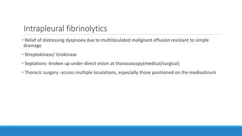 Malignant Pleural Effusion Pptx