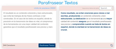 ¿es Lo Mejor Para Parafrasear Un Texto En Español