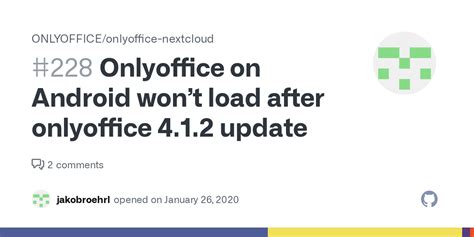 Onlyoffice On Android Wont Load After Onlyoffice Update Issue Onlyoffice