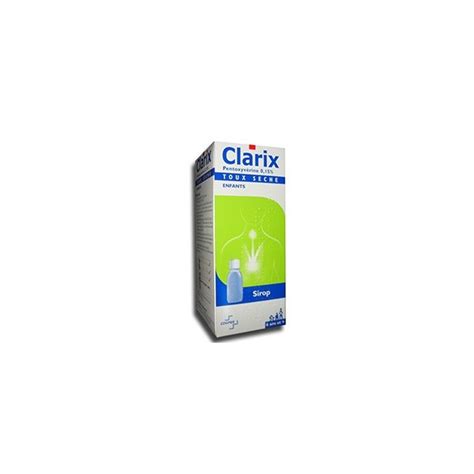 Sirop Clarix Toux Sèche Enfants