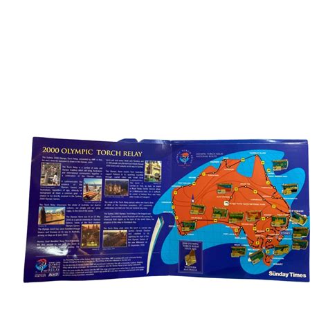 Pin Album 2000 Sydney Olympic Torch Relay