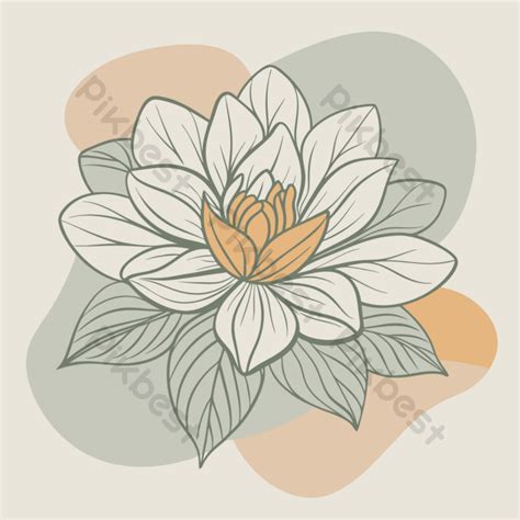 Color Blobs Flower Art Design With White Background Png Images Ai Free Download Pikbest