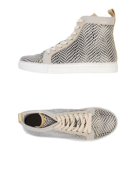 Lola Cruz | Gray High-Tops & Trainers | Lyst