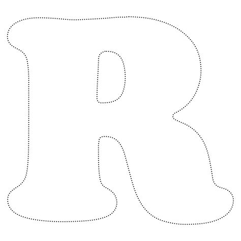 Cute Letter R Tracing Coloring Page Download Print Or Color Online For Free