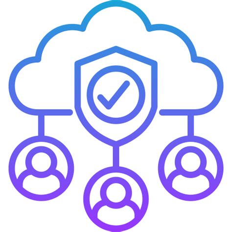 Data Encryption Generic Gradient Outline Icon Data Encryption Generic Gradient Outline Icon